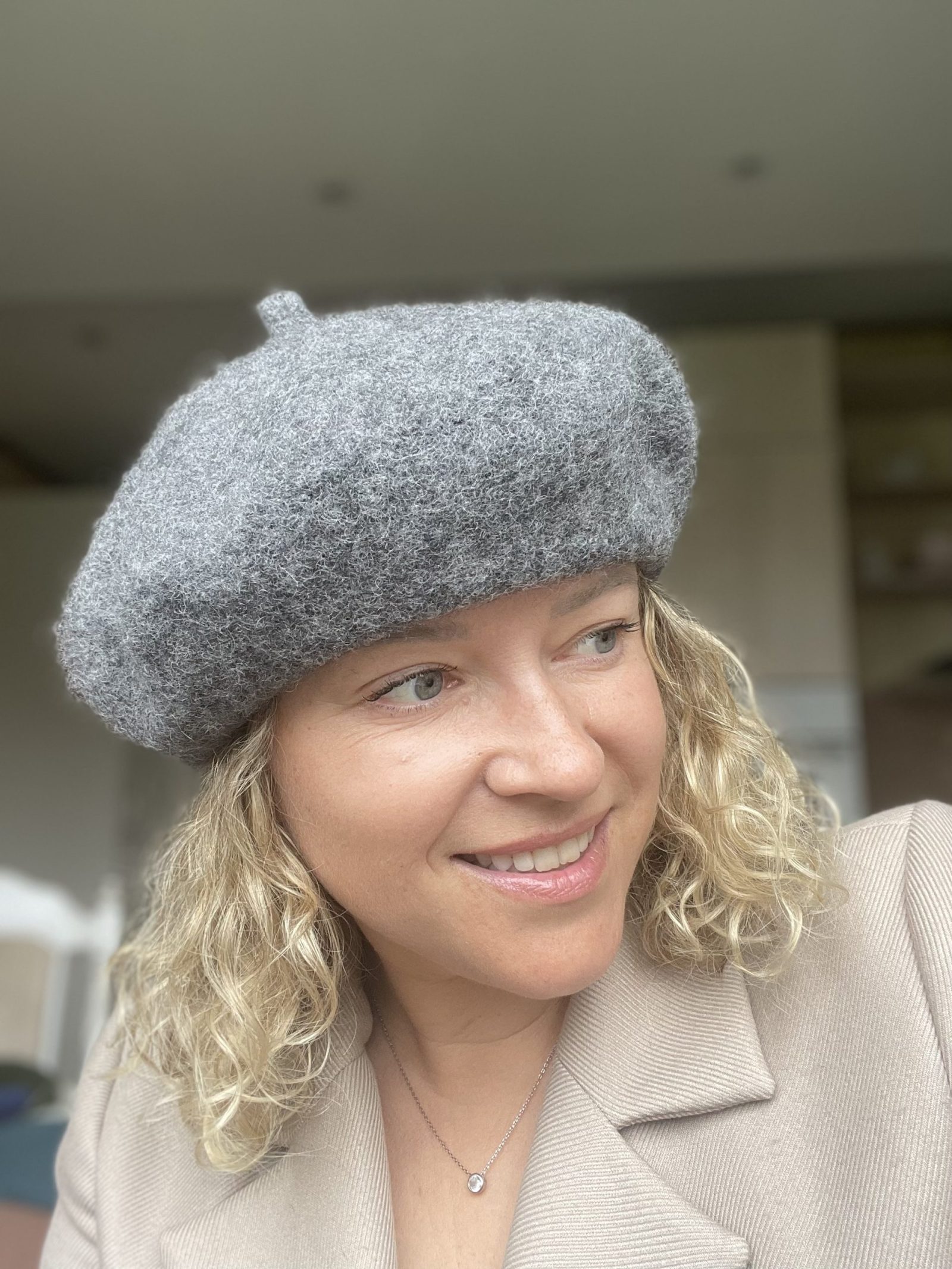 Beret Dark Grey - Beretės Solerete
